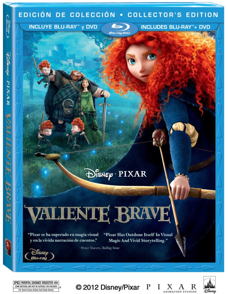 Valiente (Brave) en DVD y Blu-Ray {Sorteo} - Mama XXI