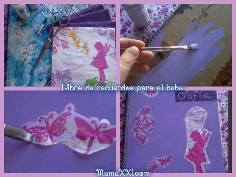 Cómo hacer un libro de recuerdos de tu bebé - Mama XXI